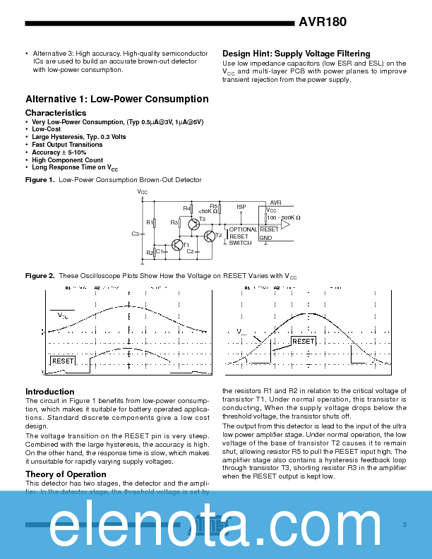 AVR Datasheet PDF (88 KB) Atmel | Pobierz z Elenota.pl AVR Datasheet PDF (88 KB) Atmel | Pobierz z Elenota.pl