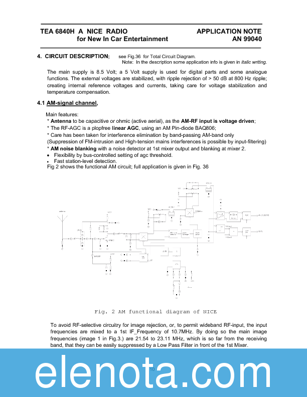 APPLICATION NOTE Datasheet PDF (1.08 MB) Philips | Pobierz z Elenota.pl APPLICATION NOTE Datasheet PDF (1.08 MB) Philips | Pobierz z Elenota.pl