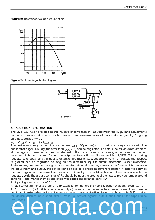 LM117 Datasheet PDF (493 KB) STMicroelectronics | Pobierz z Elenota.pl