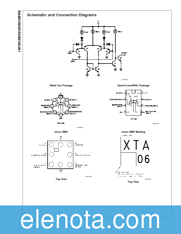 LM293 Datasheet PDF (412 KB) National Semiconductor | Pobierz z Elenota.pl LM293 Datasheet PDF (412 KB) National Semiconductor | Pobierz z Elenota.pl