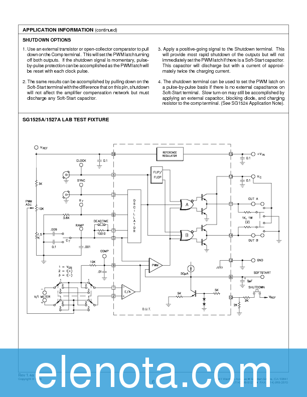SG3525AN Datasheet PDF (146 KB) Microsemi | Pobierz z Elenota.pl