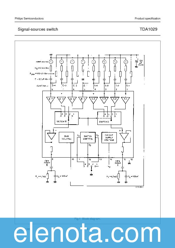TDA1029 Datasheet PDF (237 KB) NXP Semiconductors | Pobierz z Elenota.pl