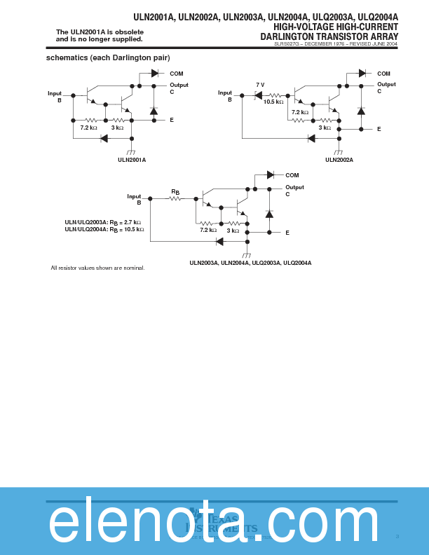 Uln2004a схема включения - Схемы