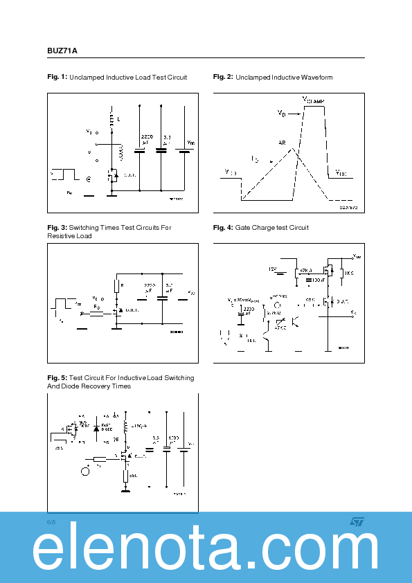 BUZ71A Datasheet PDF (79 KB) STMicroelectronics | Pobierz z Elenota.pl