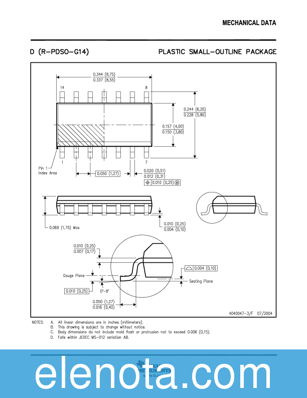 CD4093BE Datasheet PDF (573 KB) Texas Instruments | Pobierz z Elenota.pl
