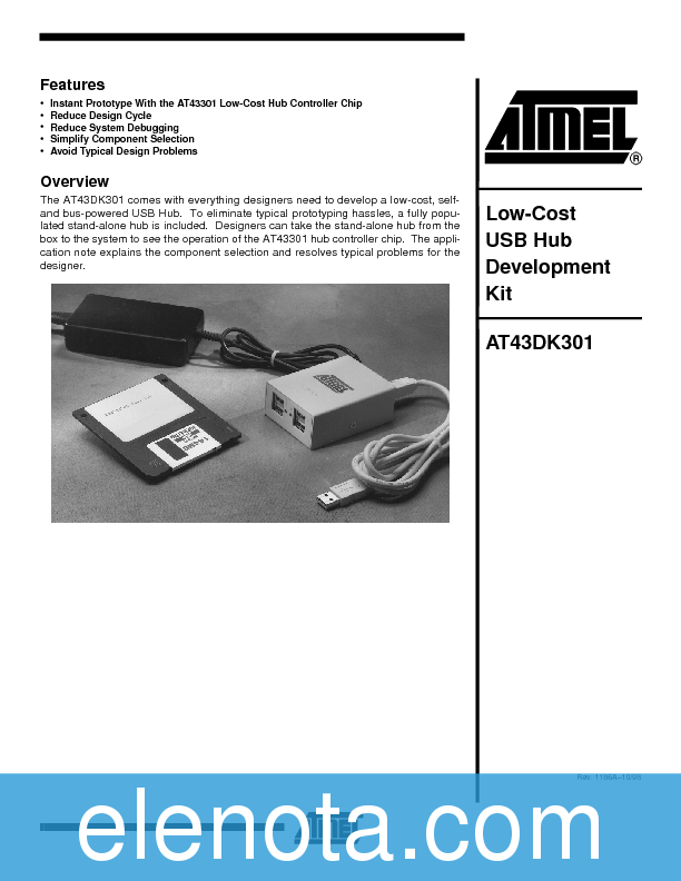 FLYERS Datasheet PDF (464 KB) Atmel | Pobierz z Elenota.pl FLYERS Datasheet PDF (464 KB) Atmel | Pobierz z Elenota.pl