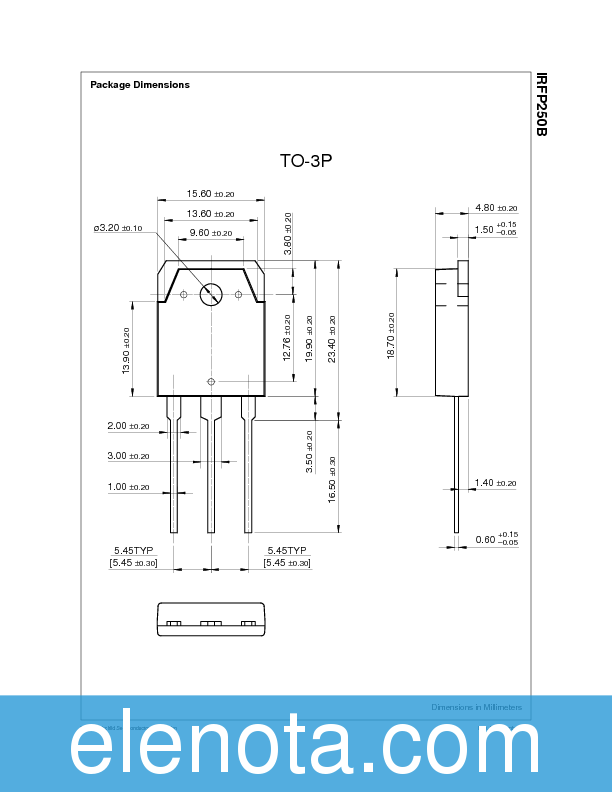 IRFP250B Datasheet PDF (668 KB) Fairchild | Pobierz z Elenota.pl