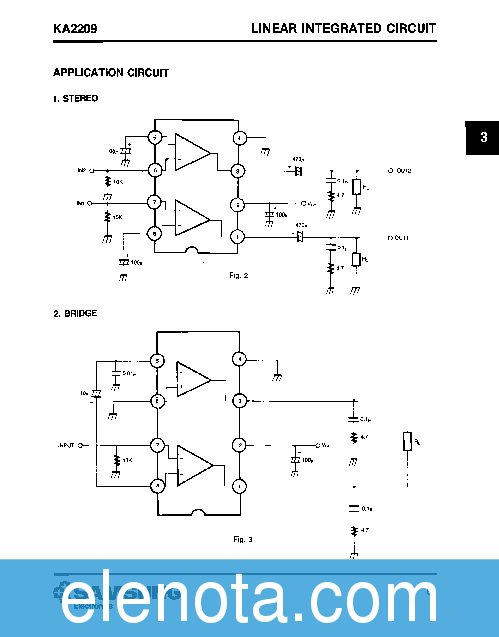 KA2209 Datasheet PDF (110 KB) Samsung | Pobierz z Elenota.pl