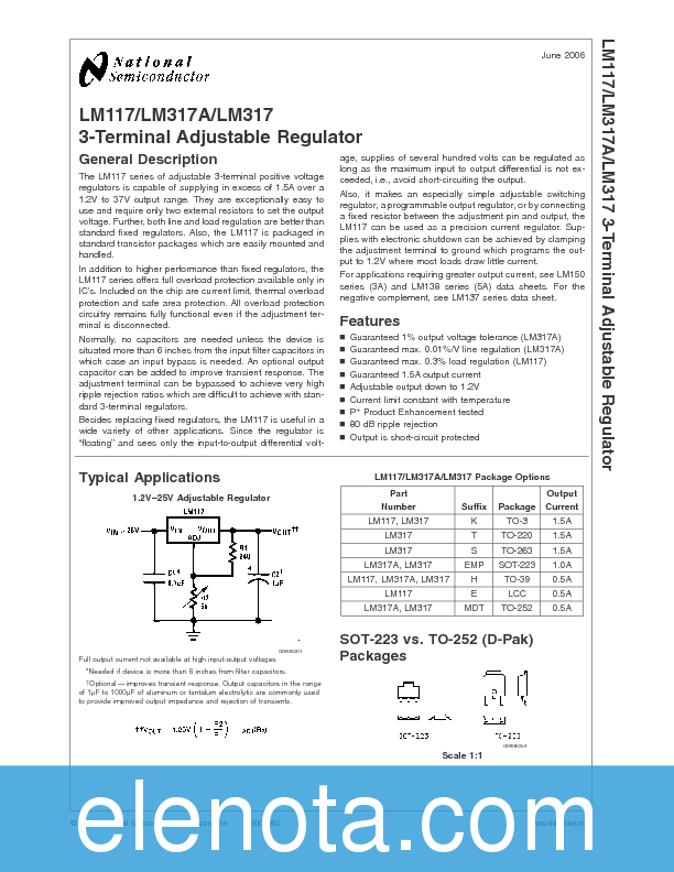 Lm317t Datasheet