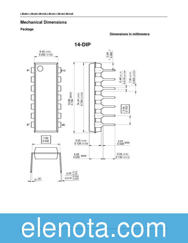 LM339 Datasheet PDF (86 KB) Fairchild | Pobierz z Elenota.pl