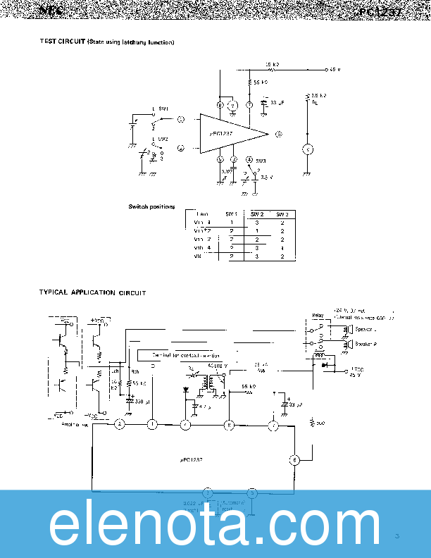 UPC1237HA Datasheet PDF (1.13 MB) NEC | Pobierz z Elenota.pl