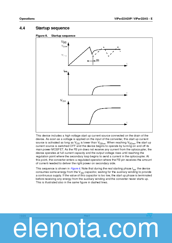VIPER22A-E Datasheet PDF (303 KB) STMicroelectronics | Pobierz z Elenota.pl